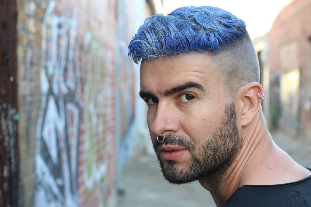 Cabelo Azul Masculino: Veja os Tons e o Passo a Passo Para Fazer